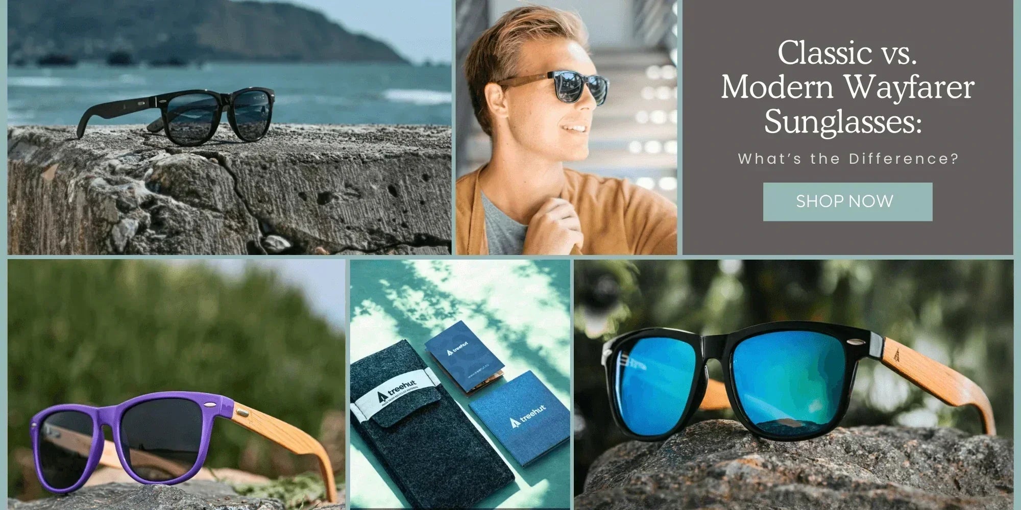 Classic vs. Modern Wayfarer Sunglasses: What’s the Difference?