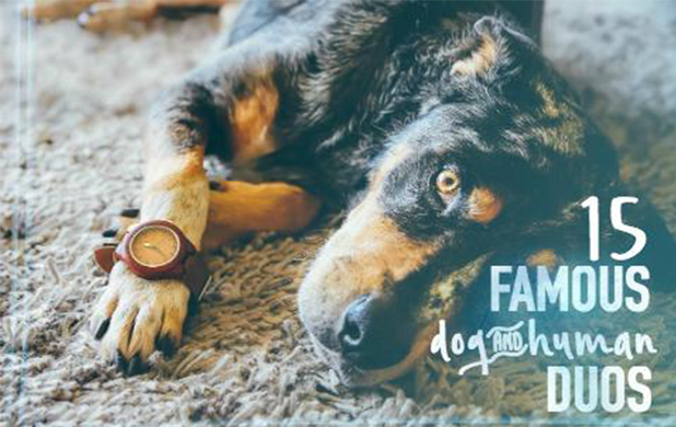 15 Famous Dog & Human Duos in Pop Culture | Treehut
