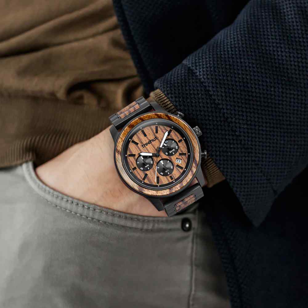 Treehut | Why Are Zebrawood Wooden Watches Special?