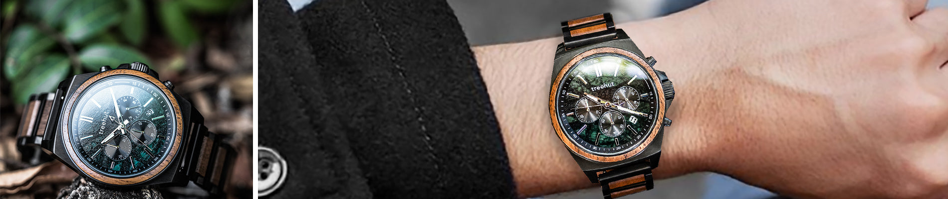 Stylish Mens Green Marble Watches: A Touch of Nature | Treehut