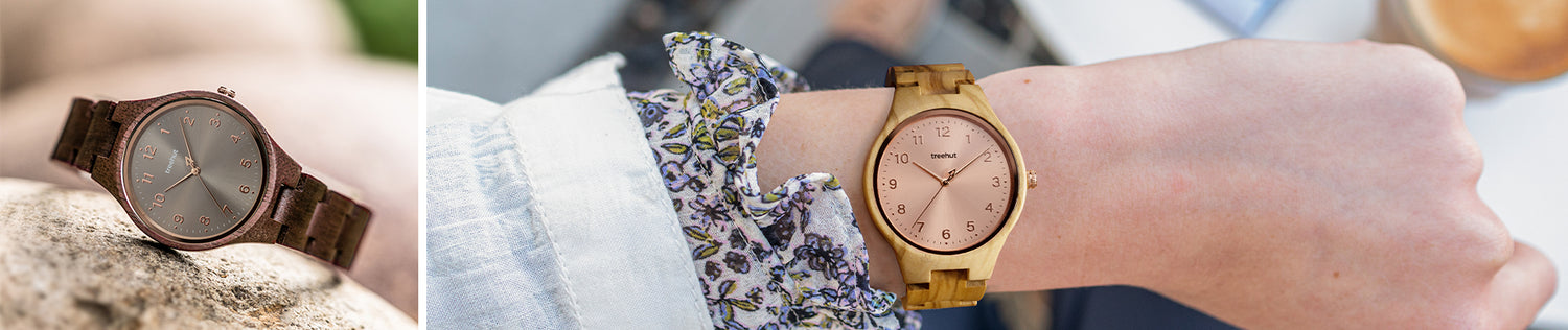Treehut Wood and Marble Watches | Solstice Womens Modern Watch ...
