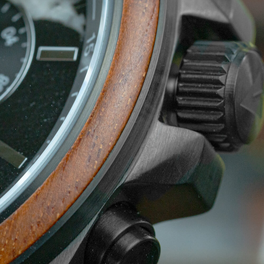 Wood Marble Green Watch | Chronograph by Treehut | Treehut