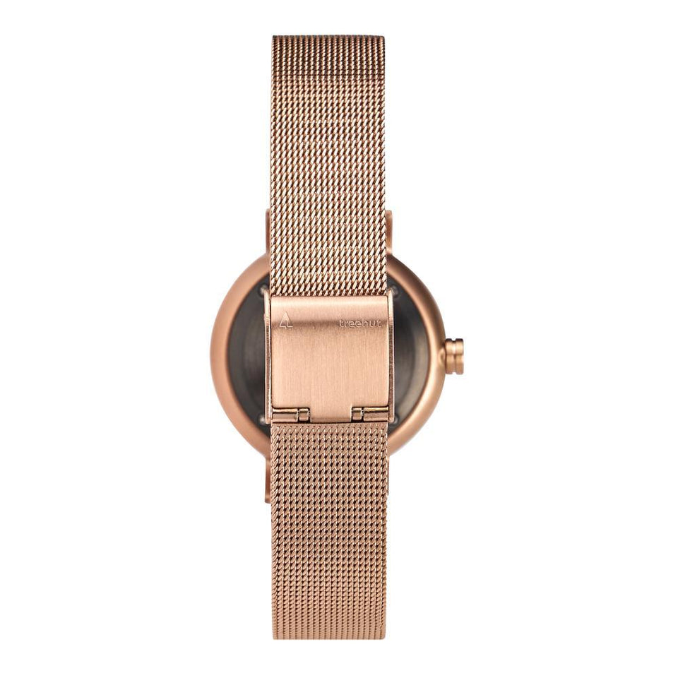 TREEHUT Wood Watches | Rose Gold Pink | Womens Watch | Marble | Element ...