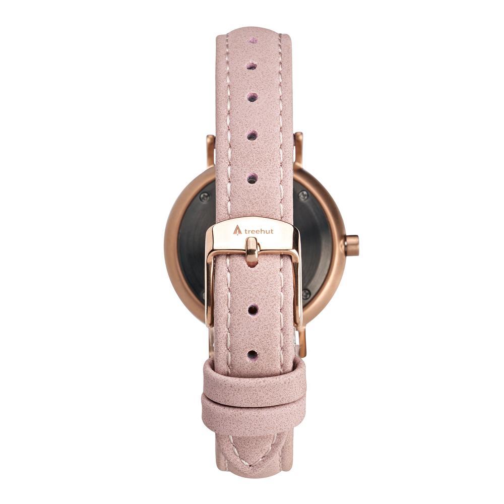 TREEHUT Wood Watches | Rose Gold Pink | Womens Watch | Marble | Element ...