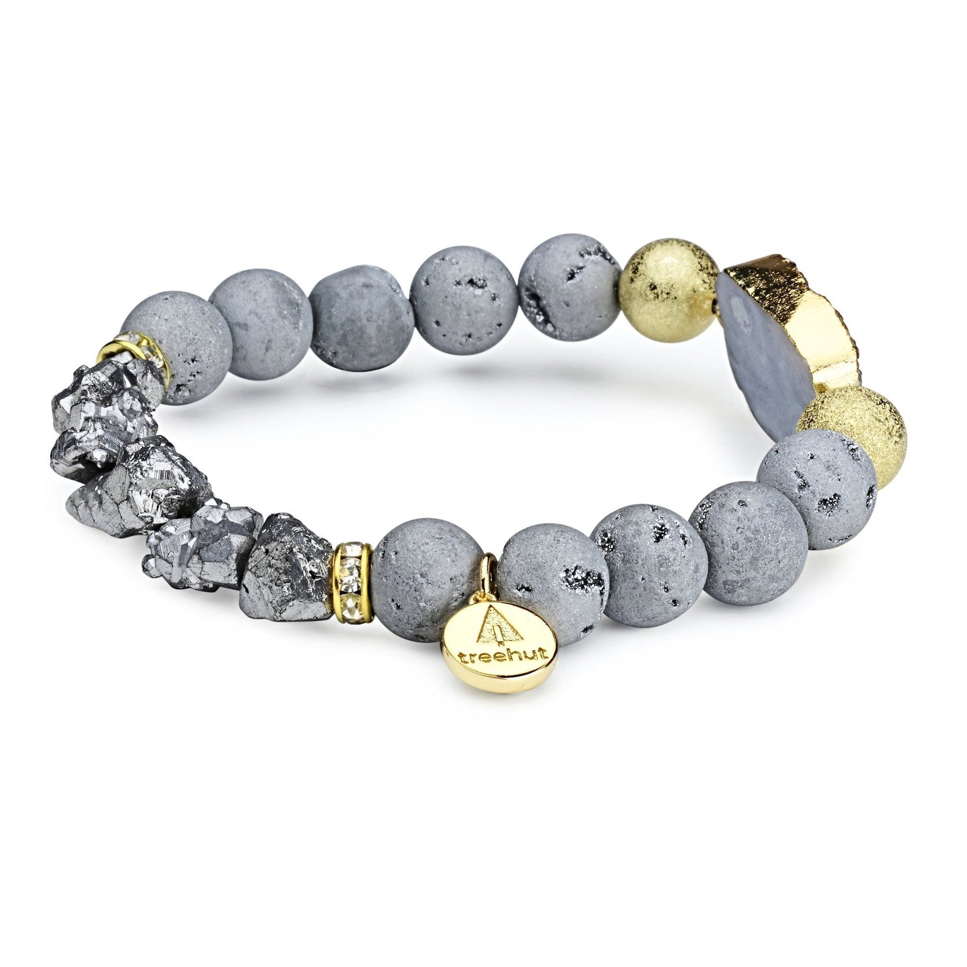 TREEHUT Bracelets | Women | Silver | Natural Stones | Nomad Silver Cloud Bracelet | Natural ...