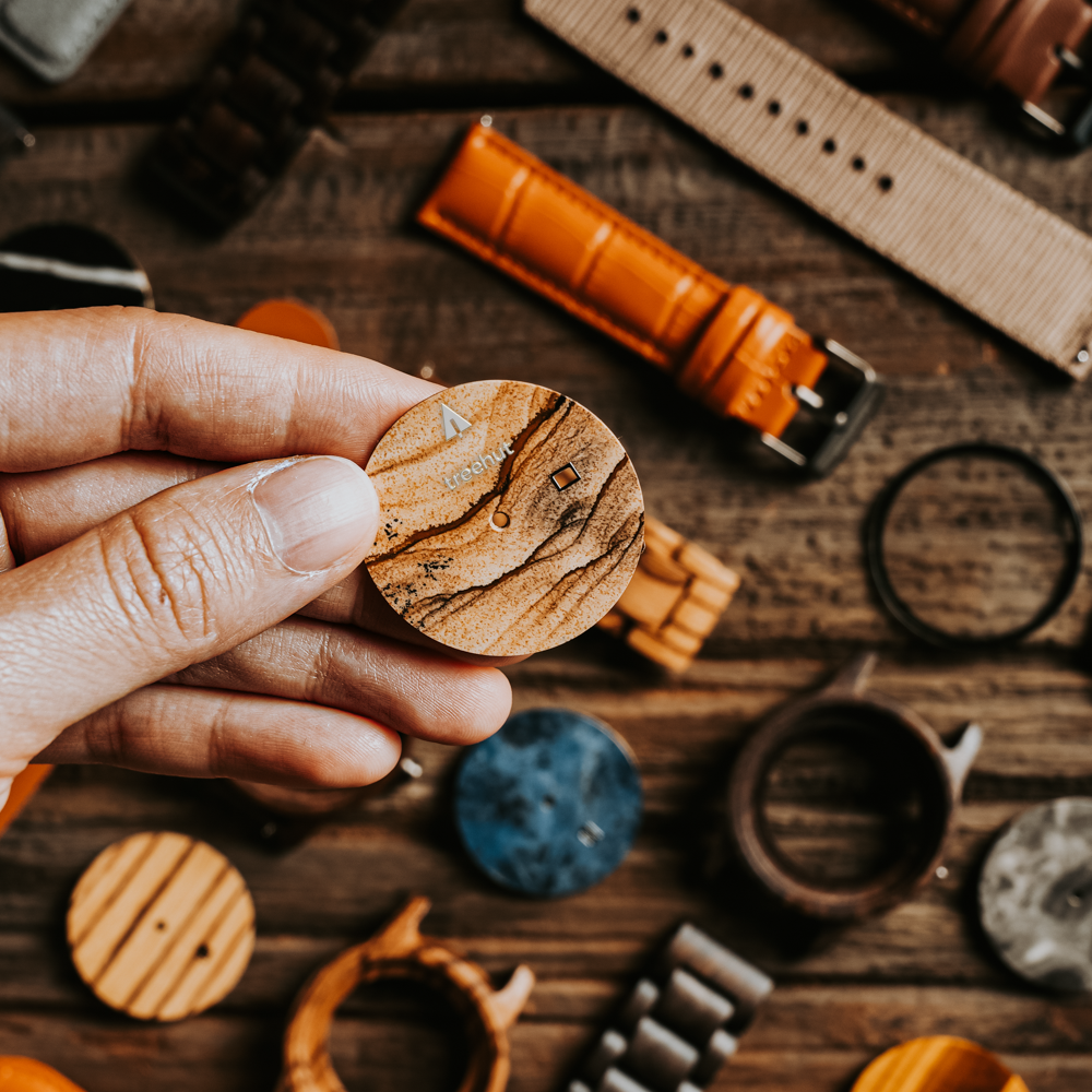 TREEHUT Custom Watches | Odyssey Create Your Own Wood Watch | Date ...