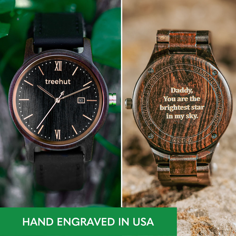Copper Watches for Men With Edge | Odyssey Ebony Copper Black | Treehut