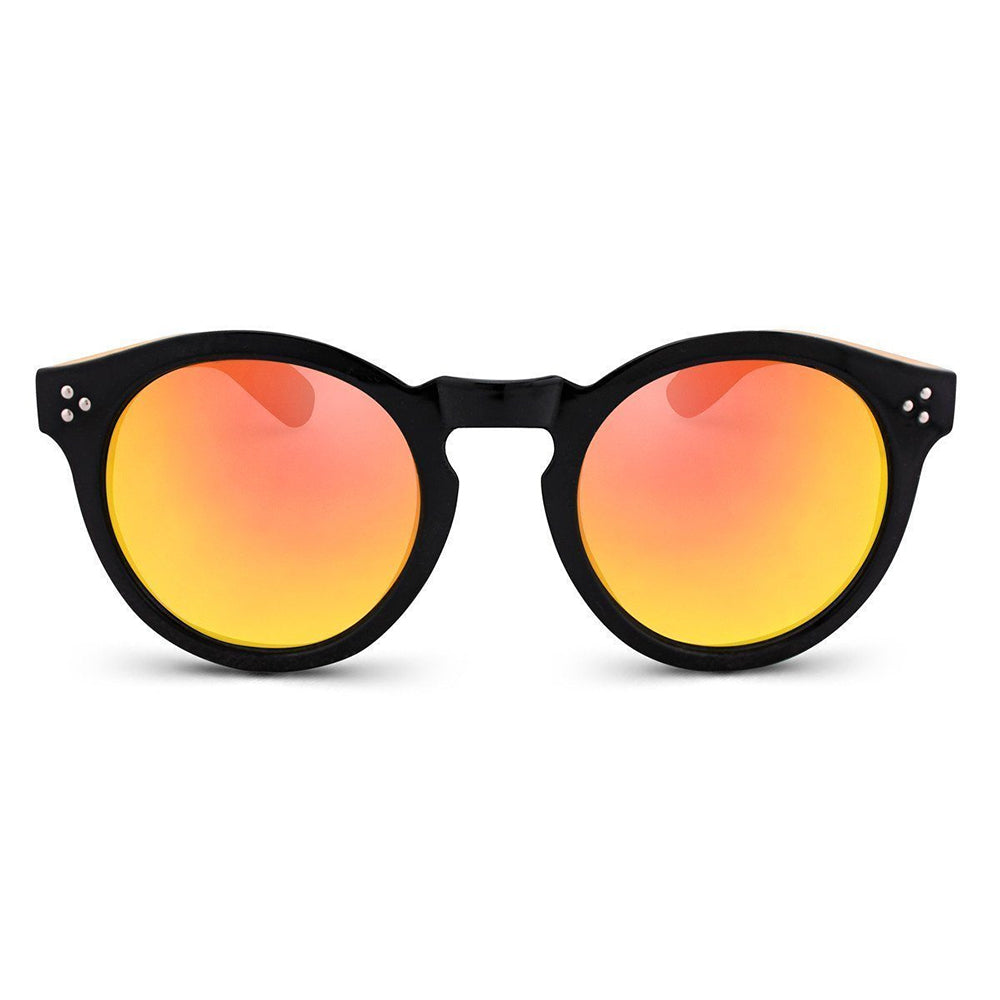 TREEHUT Wood Sunglasses | Women | Black Yellow | Bamboo Sunglasses | Wooden Sunglasses // Rina ...